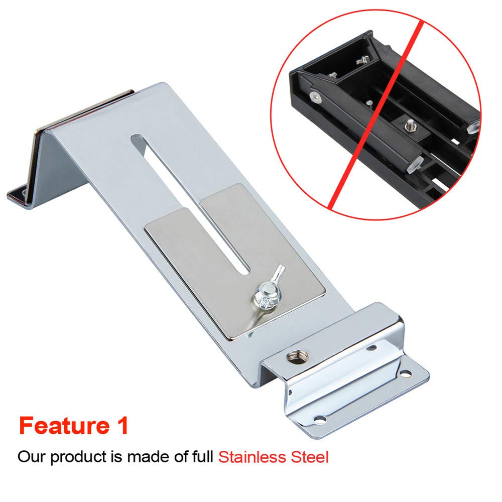 Professional Chef Knife Sharpener All Iron Steel Kitchen Sharpening Kit System Tools Fixed-angle With 4 Whetstones