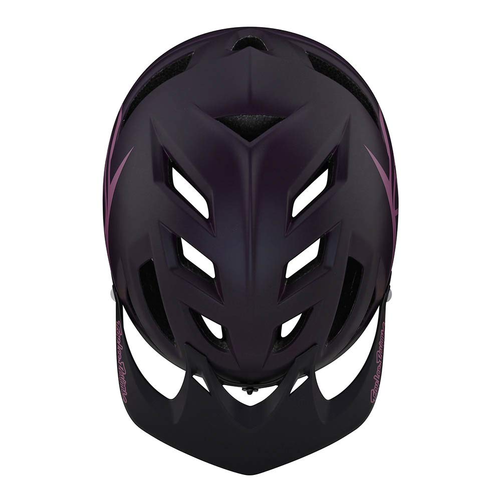 Troy Lee Designs Adult | All Mountain | Mountain Bike Half Shell A1 Helmet Drone (Mauve, MD/LG)