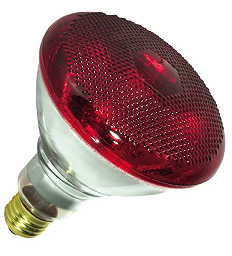 Satco S4751 Medium Light Bulb in Bronze/Dark Finish, 5.31 inches, 1 Count (Pack of 1), Red Heat