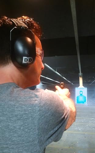 Professional Safety Ear Muffs by Decibel Defense - 37dB NRR - The HIGHEST Rated & MOST COMFORTABLE Ear Protection for Shooting & Industrial Use - THE BEST HEARING PROTECTION...GUARANTEED