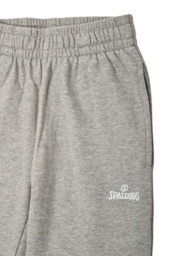Spalding Boys Classic Ultra Fleece Slim Fit Jogger Tapered Pocket Sweatpants, Grey Charcoal (9293a), 12-Oct