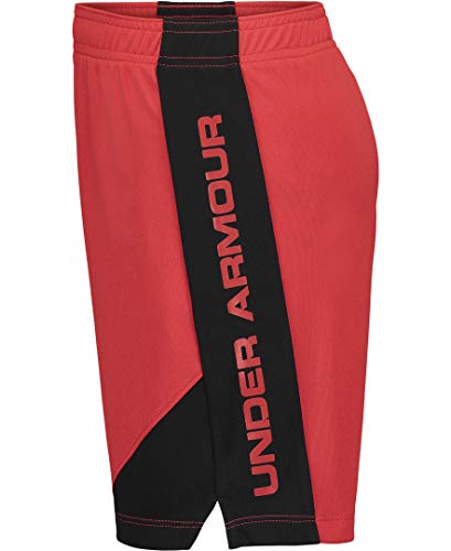 Under Armour Toddler Boys' Stunt Short, Versa Red-SP20, 2T