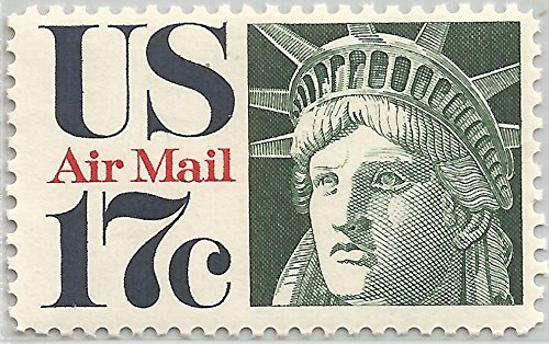 Scott C80 US Air Mail Stamp 1971-73 17c Liberty Head MNH