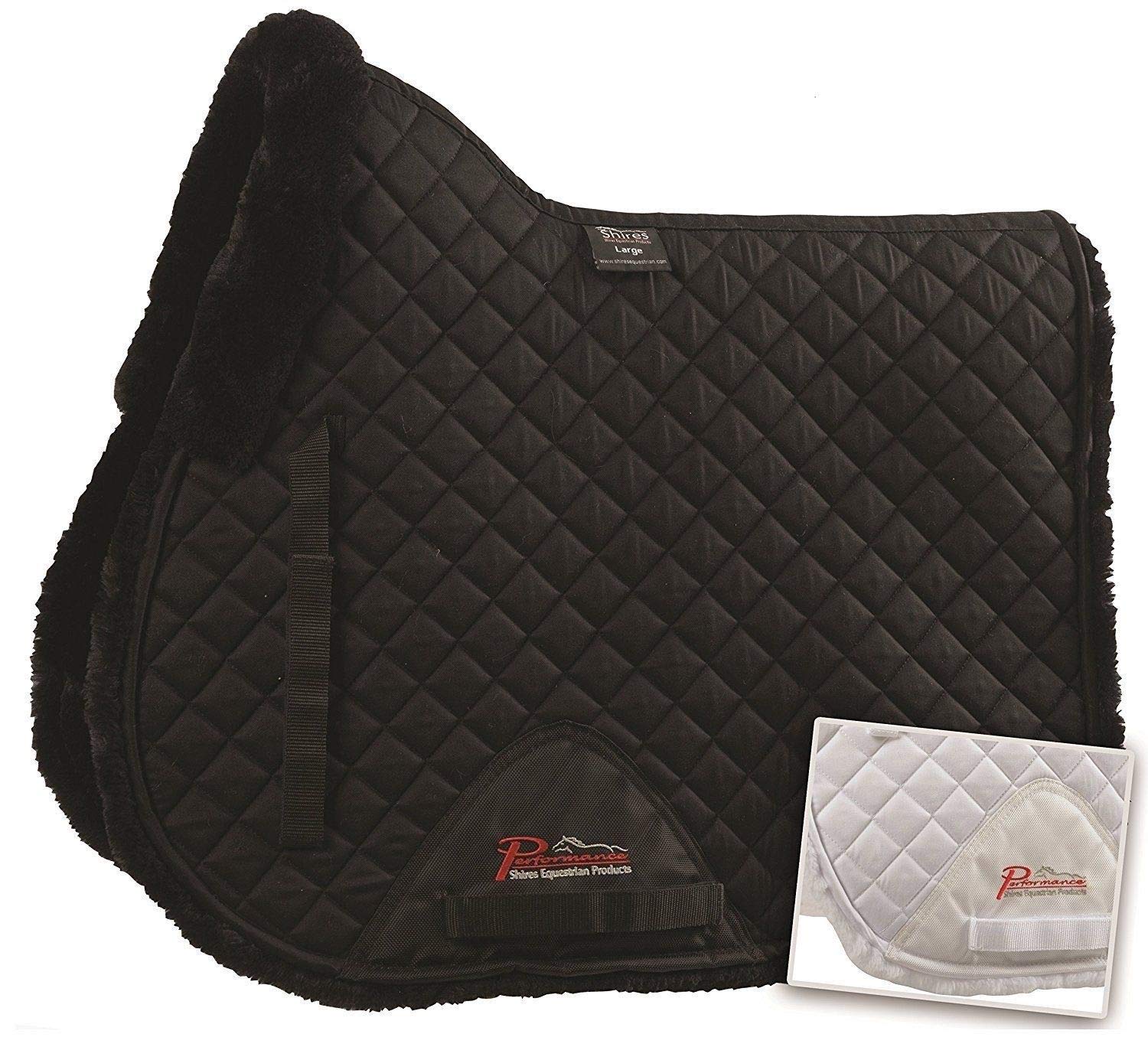 Shires, Supafleece Fully Lined All Purpose Pad - White - Large