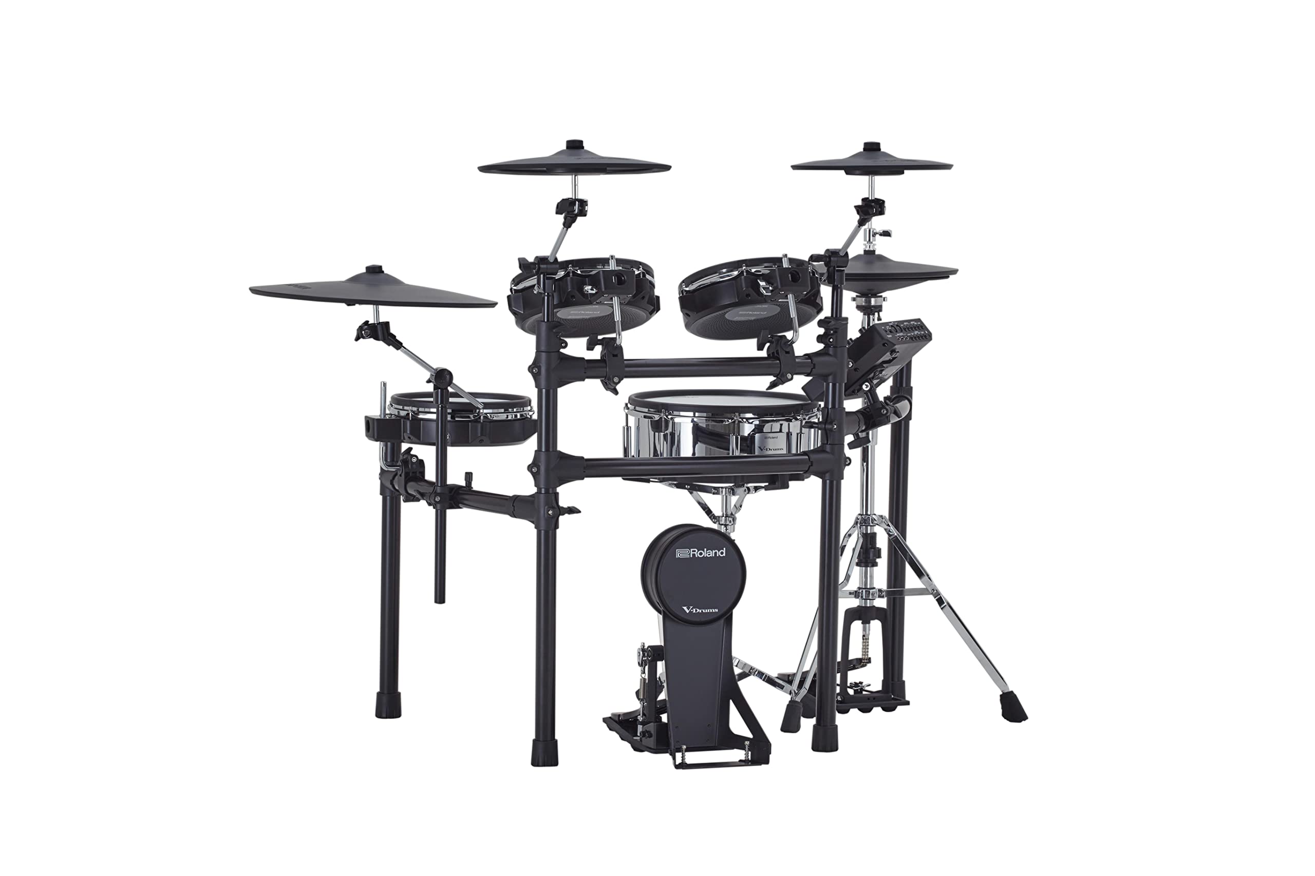 Roland Generation 2 V-Drums TD-27KV2S Electronic Drum Set Bundle with Drumstick Bag, 3.5mm Audio Cable, 3 Pairs of Drumsticks, and Austin Bazaar Polishing Cloth