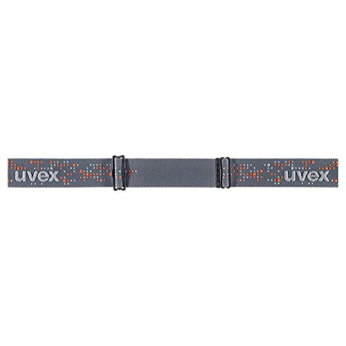 uvex Unisex's g.gl 3000 to ski Goggles, Anthracite mat/red-Clear, one size