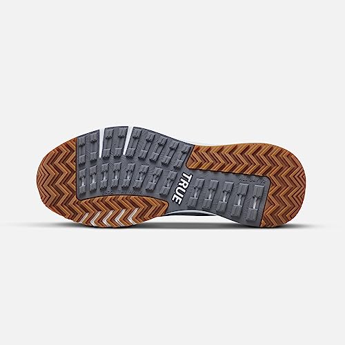 TRUE Linkswear All Day Ripstop V2, Women's Golf Shoes, 100% Recycled Materials, Water Resistant, Charcoal, 11