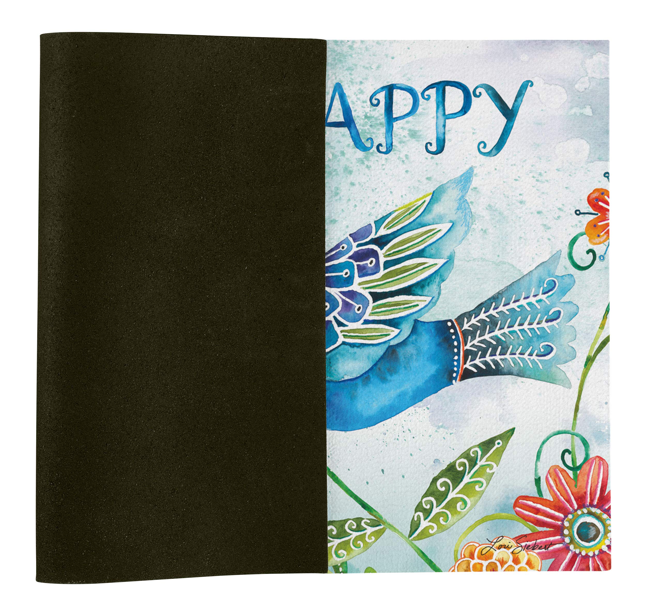 Studio M MatMates Happy Bluebirds Decorative Floor Mat Indoor or Outdoor Doormat with Eco-Friendly Recycled Rubber Backing, 18 x 30 Inches