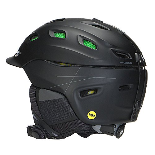 Smith Optics Unisex Adult Vantage MIPS Snow Sports Helmet - Matte Black Large (59-63CM)