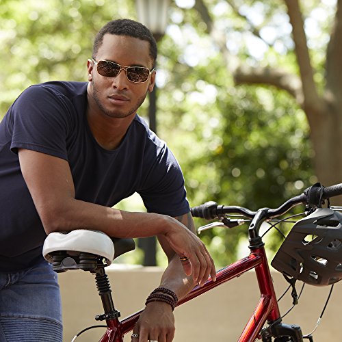 ROYCE UNION RMY 700c Mens 21-Speed Hybrid Comfort Bike, 21" Aluminum Frame, Metallic Red