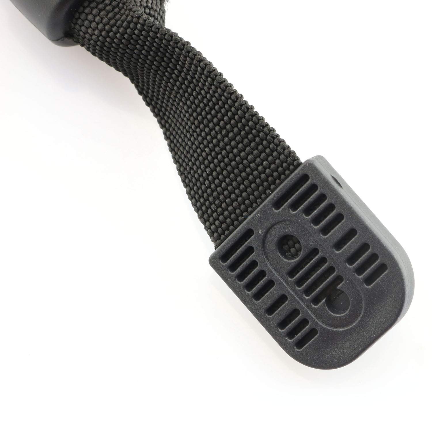 Tegg Kayak Carry Handles 2PCS Black Canoe Side Mount Carry Handles with Hardware Soft Grip Handle Durable Webbing for Kayaks Suitcase Luggage
