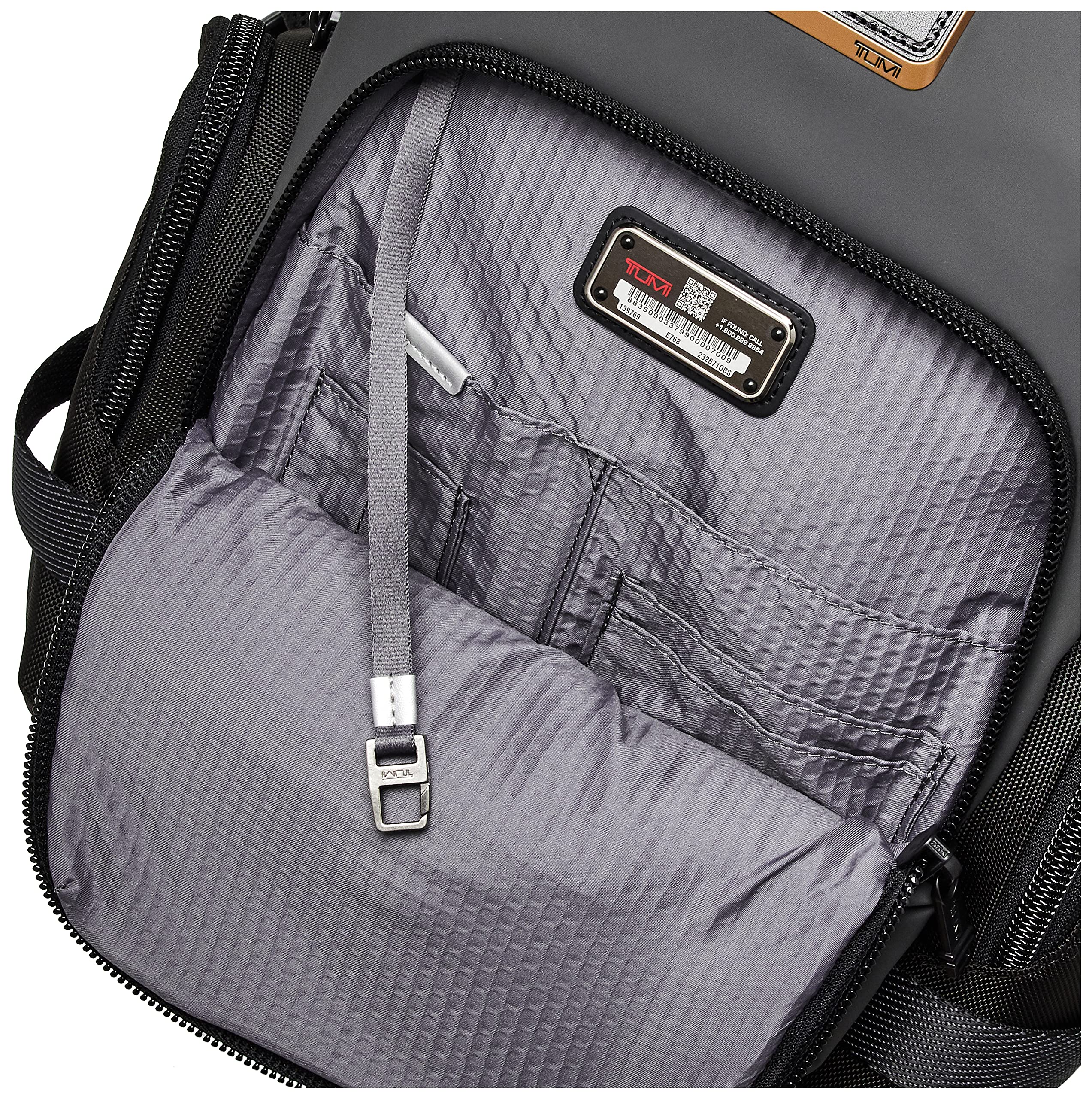 TUMI Alpha Bravo Major Backpack Obsidian One Size