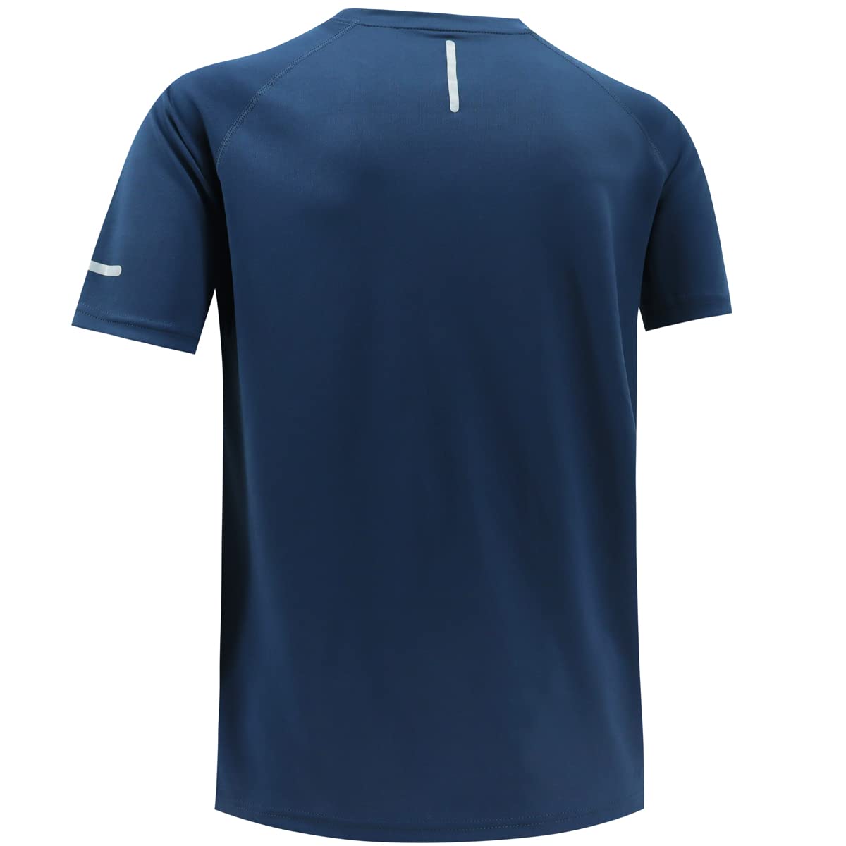 Workout Shirts for Men | Dry Fit Shirts Moisture Wicking - Gym Shirts Men Short Sleeve - Running Athletic Shirts (X-Large, 5-Pack Black, Black, Black, Grey, Navy)