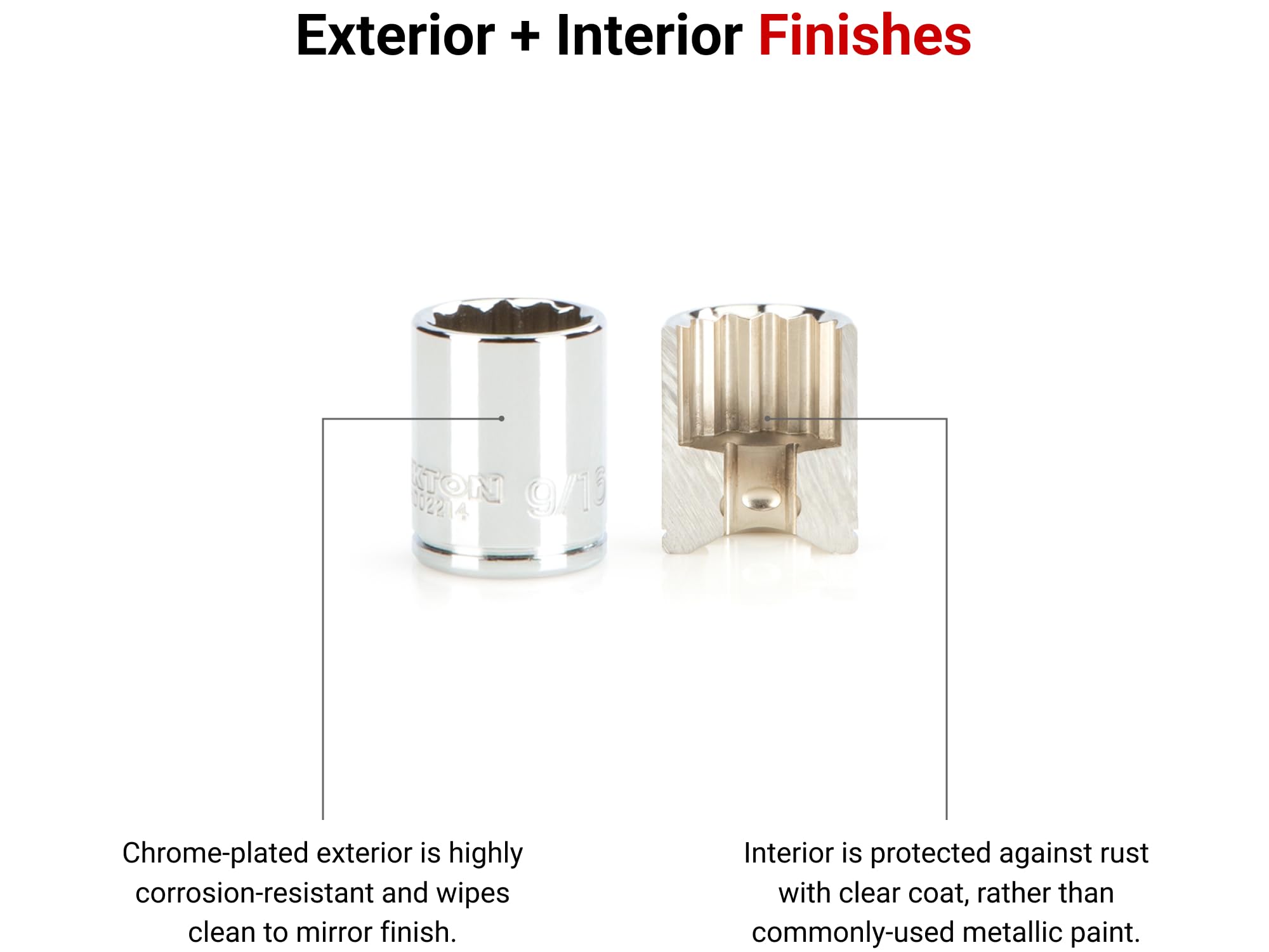 TEKTON 1/4 Inch Drive 12-Point Socket Set, 11-Piece (5/32-9/16 in.) | SHD90103