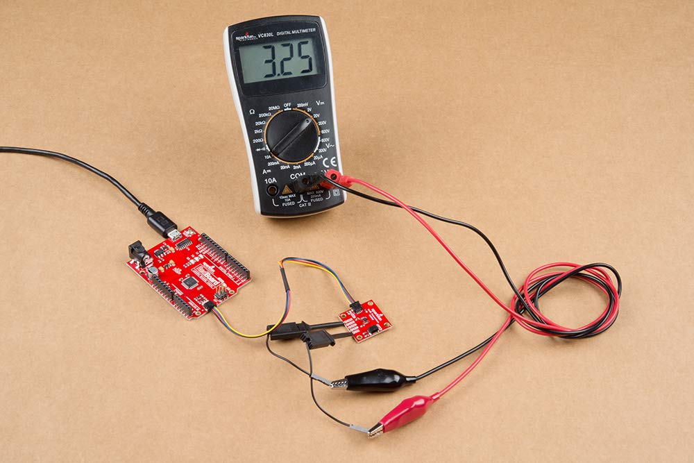 SparkFun High Precision Temperature Sensor - TMP117 (Qwiic) Programmable Temperature Alert Limits Operating Voltage 1.8V to 5.5V 16-bit Resolution NIST traceability Maximum Range from -55°C to 150°C