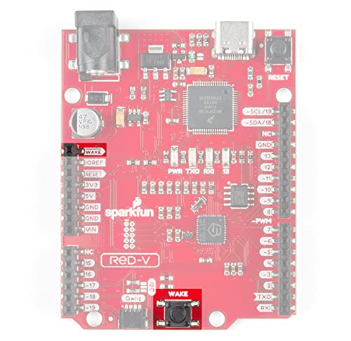 SparkFun RED-V RedBoard - SiFive RISC-V FE310 SoC development board Freedom E310 core RISC-V instruction set architecture (ISA) USBC microcontroller I2C Qwiic Connect Sys Zephyr RTOS build environment