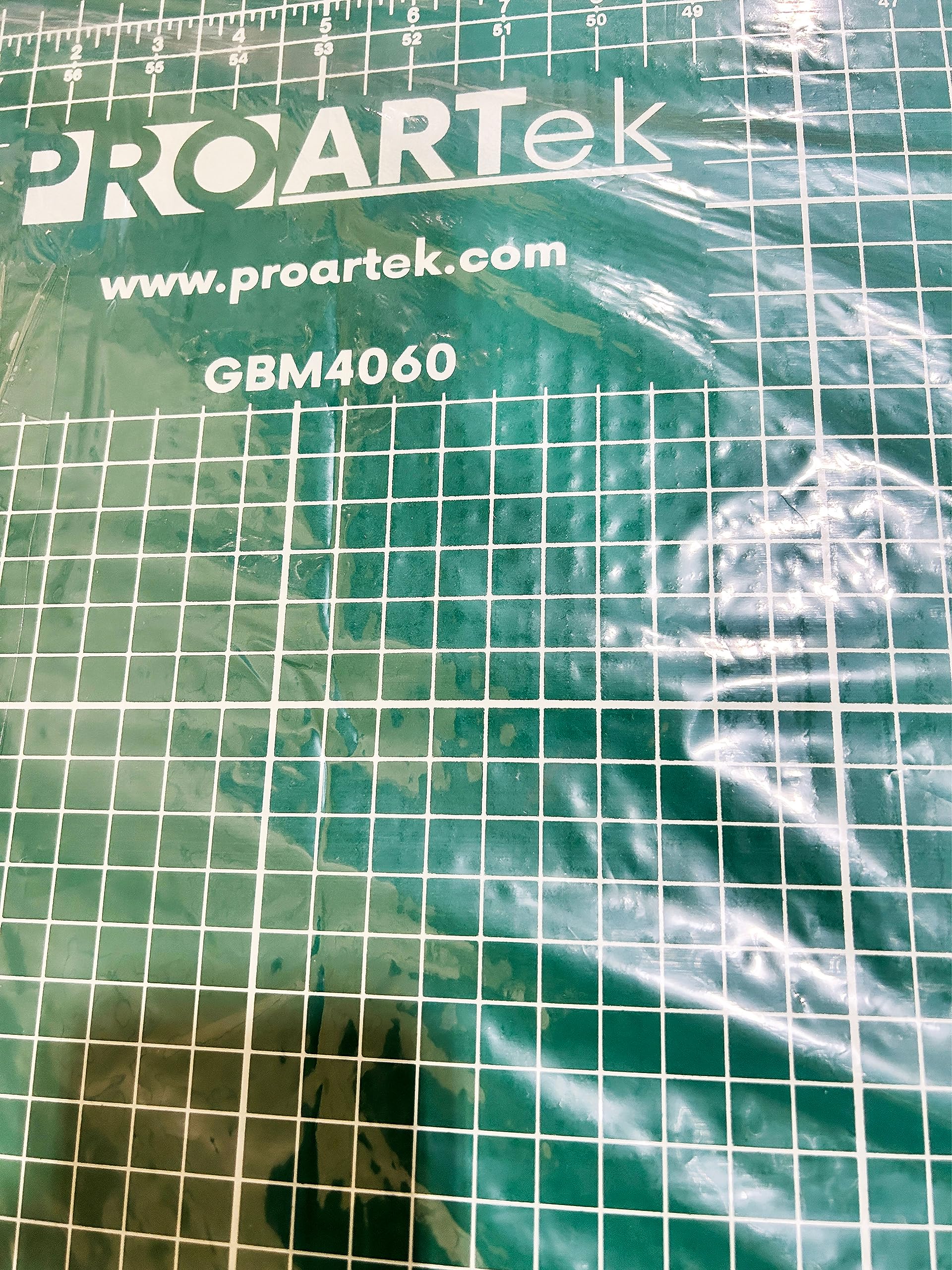 Proartek Drafting PK00012 Model GBM4060 Series 40" x 60" Professional Cutting Mat; Double-Sided Green/Black; Self-Healing; For Graphic Arts, Hobbies, Sewing, Scrapbooking, and other Cutting Projects