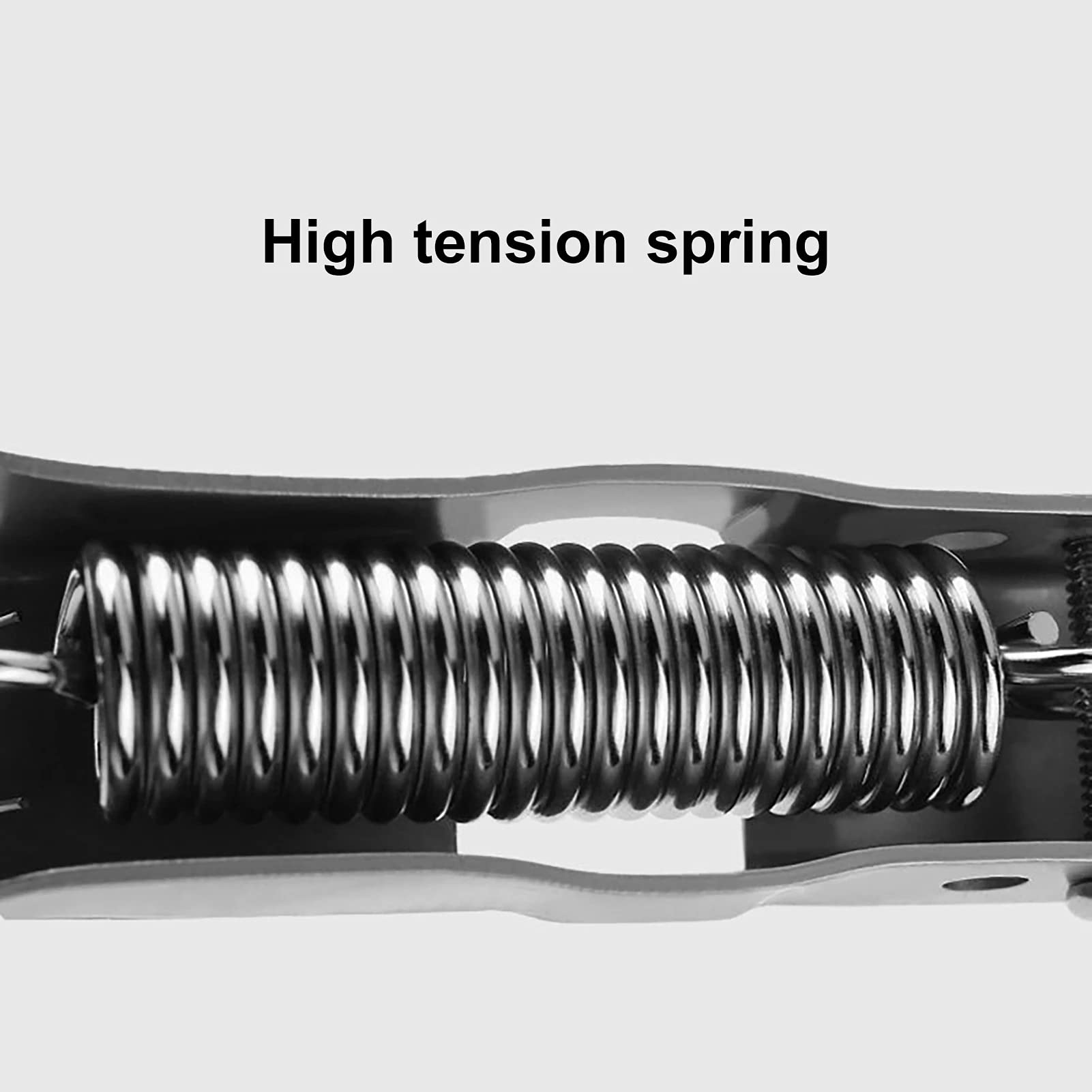 TWDYC Sensitive Fishing Rod Holder Spring Automatic Full Stainless Steel Adjustable Sensitivity Folding Fishing Accessories Bracket