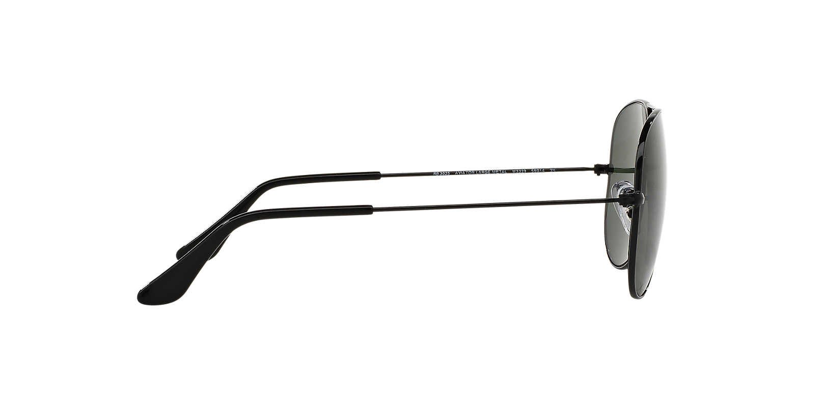 Ray-Ban Men's Aviator Eyeglass Frames, Black (Black), 58 mm