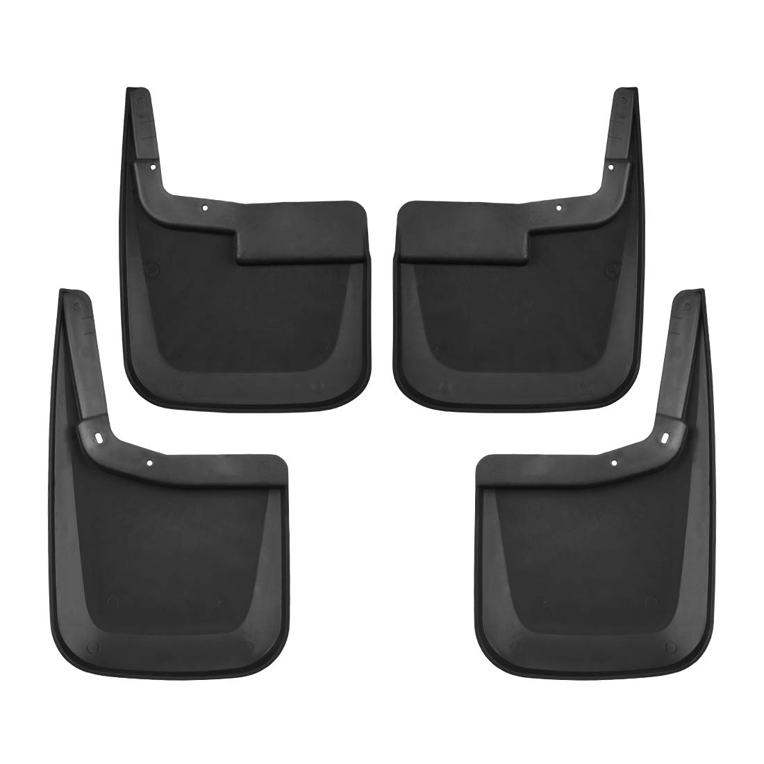 Tecoom Mud Flaps Splash Guards Compatible with Ford F150 2015-2020 F150 Accessories Front and Rear Mud Flaps 4psc Set (Without Wheel Lip Molding)