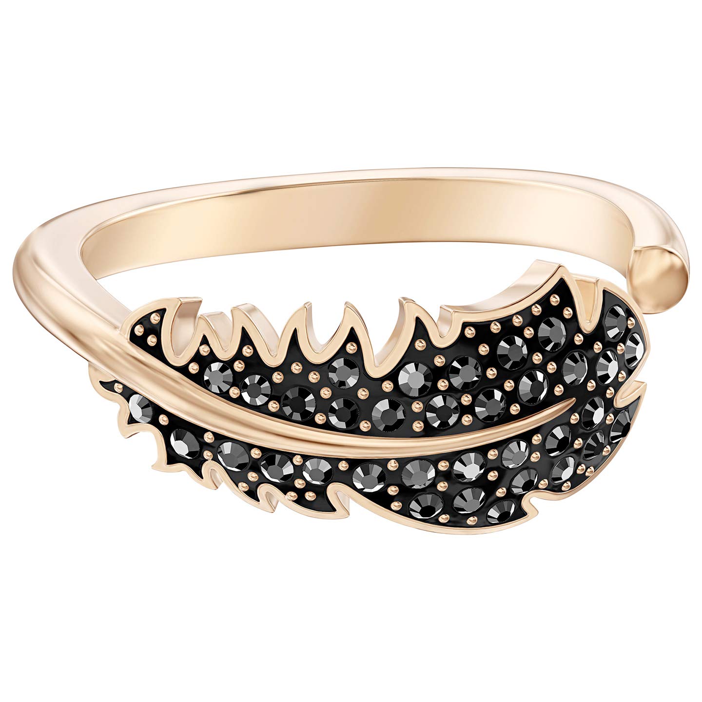 SWAROVSKI Naughty or Nice Collection Naughty Simple Ring Jet Hematite 7
