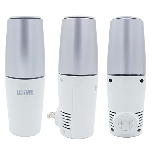 WiYA Portable Pluggable Air Purifier, Home Air Purifier, Keep Air Fresh, Desktop Air Purifiers for Bedroom, Room, Home Office