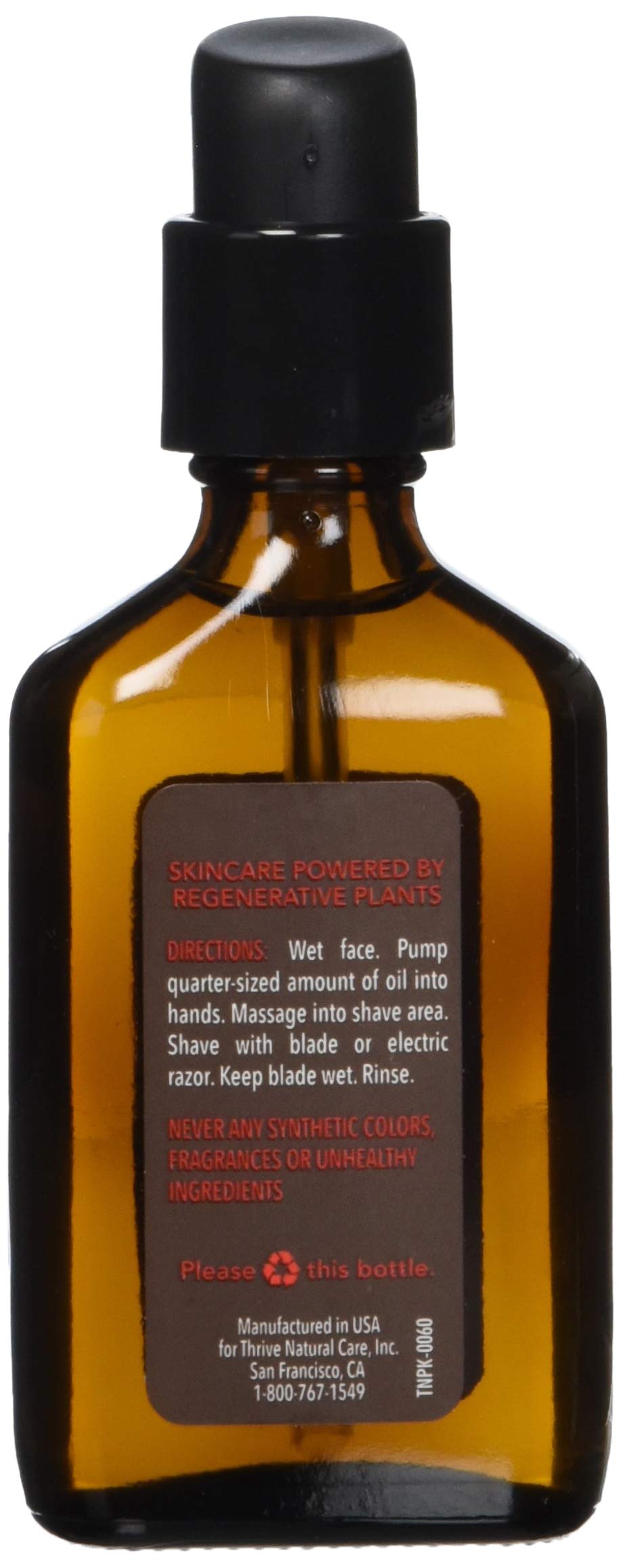 THRIVE NATURAL CARE Shaving Oil, 2 FZ
