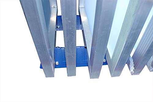 TECHTONGDA 6 Slot Screen Printing Frame Rack Shelf Storage Holder Desktop Adjustable Silk Screen frame Rack Screen Drying