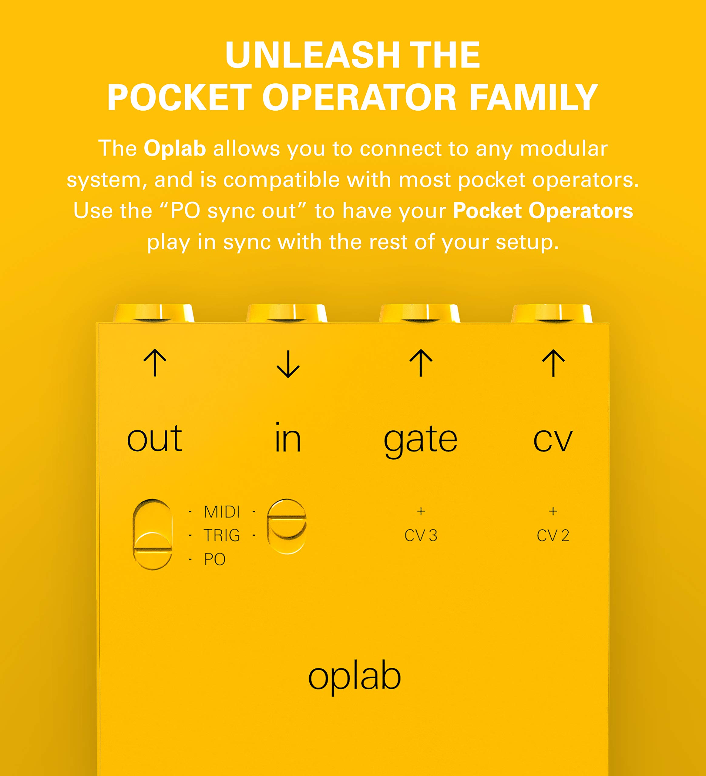 teenage engineering ZM-1 oplab module expansion accessory kit for OP–Z portable synthesizer and multimedia sequencer