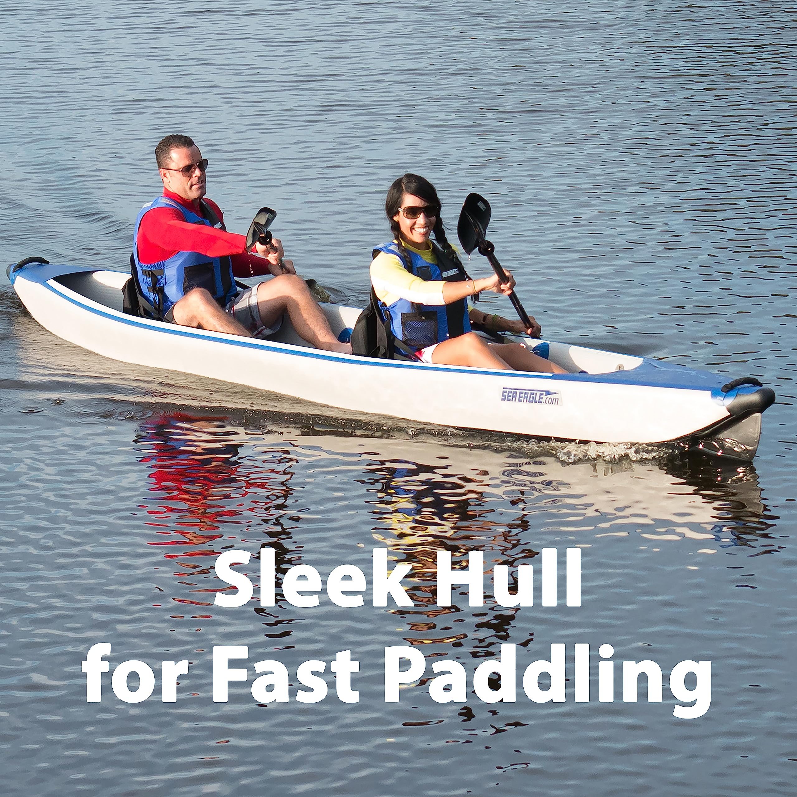 Sea Eagle Razorlite 473rl Inflatable Kayak Pro Carbon Tandem Package