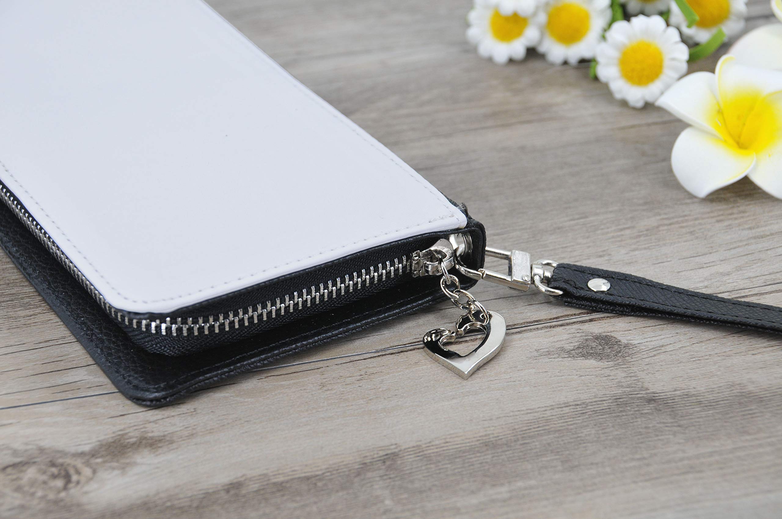 SUBLANK 10pcs/pack Sublimation diy Print wallet heat press Men women blank Wallet Skin PU Wallets Thermal Transfer Product