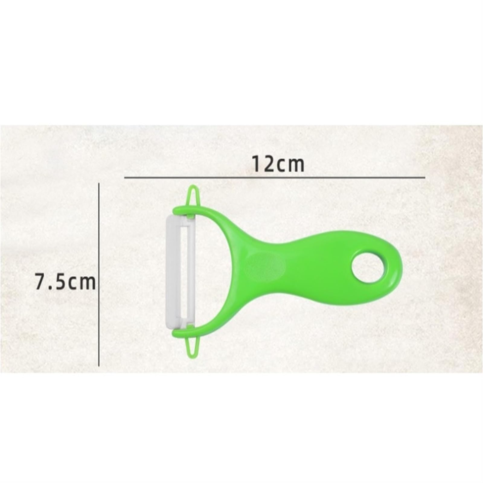 SPICLY Peeler Ceramic Peeler Color Vegetable Fruit Peeler Kitchen Potato Carrot Cucumber Peeler Peeling Kitchen Gadgets (Color : Orange)