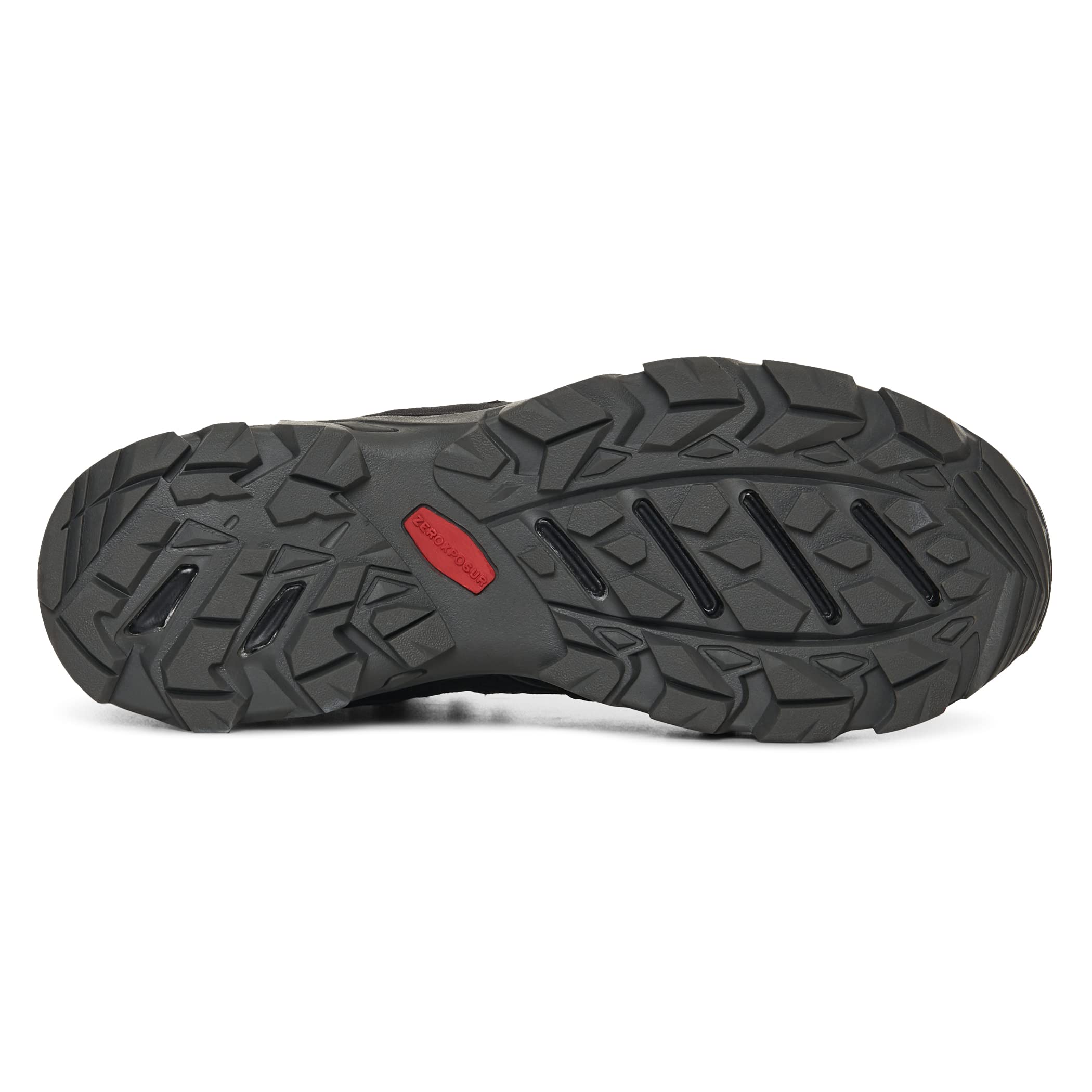 ZeroXposur Men's Colorado Mid Waterproof Hiking Boots (Black, 8)