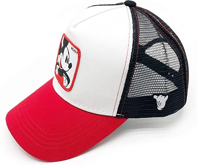 WYZQ Cartoon Dad Hat Cowboy Hat Trucker Hat Retro Men's Women's Baseball Cap for Outdoor Sports Hat (Red)