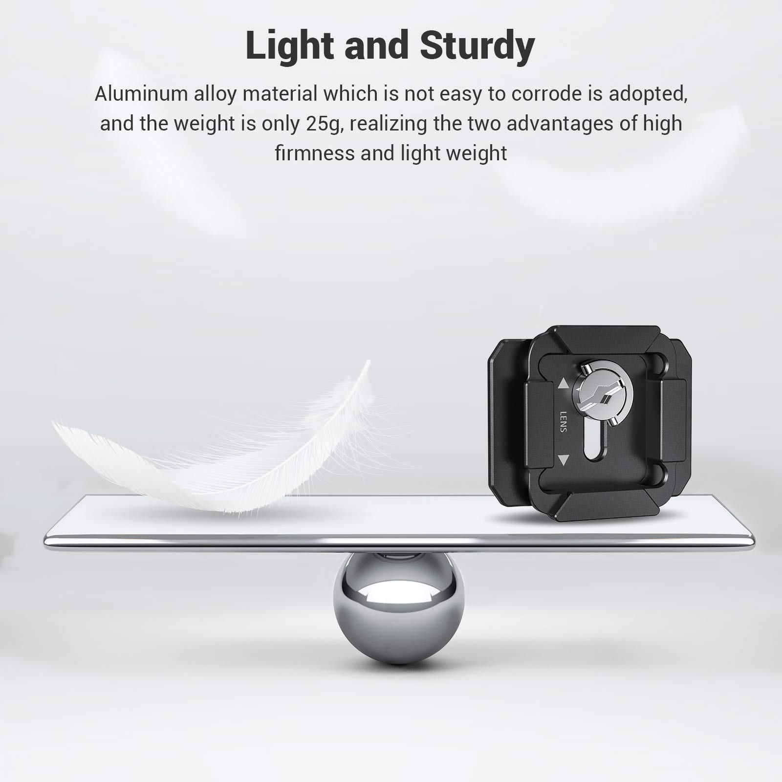 SmallRig Quick Release Plate (for Arca-Swiss/for RC2 Style) APU2364
