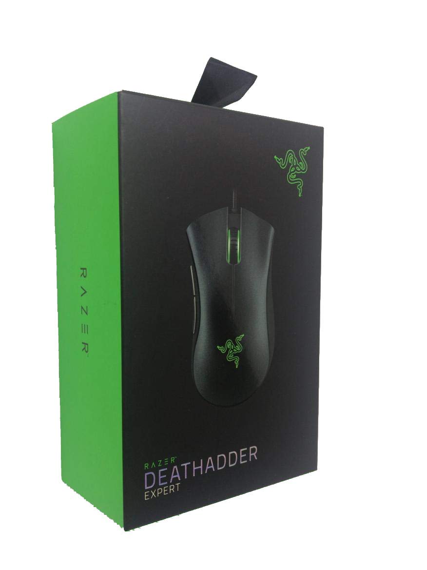 Razer DeathAdder Expert - Optical Esports Ergonomic Professional-Grade Gaming Mouse - 6,400 Adjustible DPI