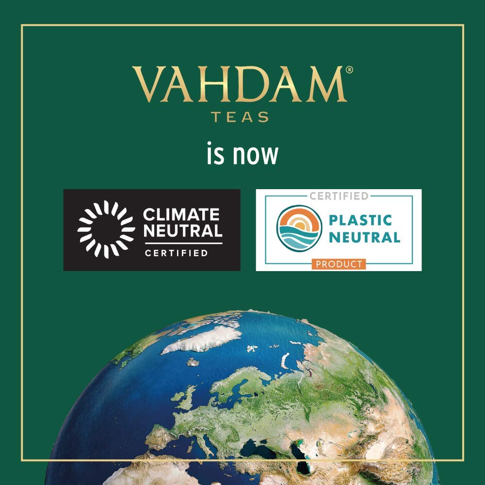 Vahdam Premium CTC Assam Black Tea & English Breakfast Tea- Strong, Full Bodied, Bold,& Delicious| Perfect for Kombucha, Indian Tea, Iced Tea & Irish Breakfast Tea (Assam CTC Tea, Bulk Pack 226g)
