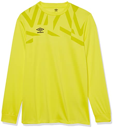 Umbro Unisex-Kid's Standard Splinter Goalkeeper Jersey, Yellow, Youth Large