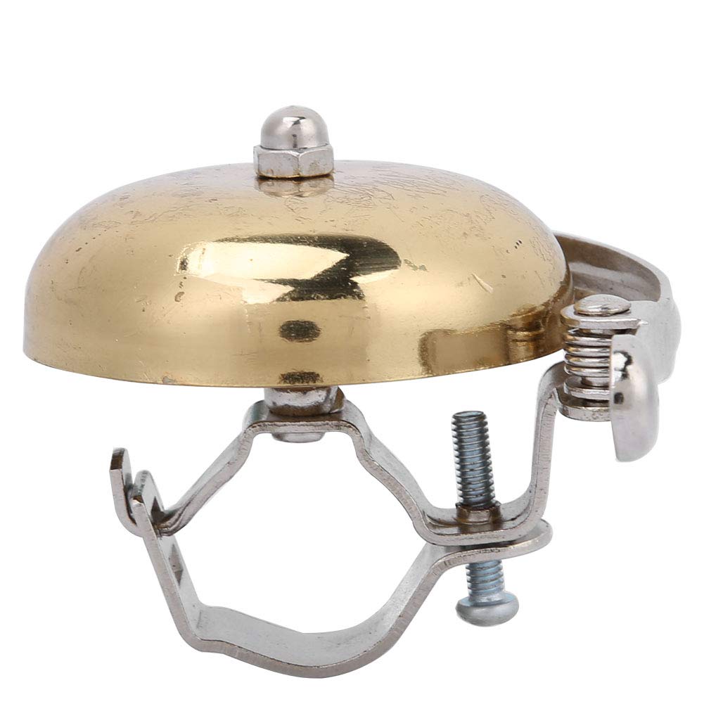 Ueohitsct Classic Copper Mountain Bicycle Bike Cycling Handlebar Bell Ring Horn Sound Alarm Loud Safety
