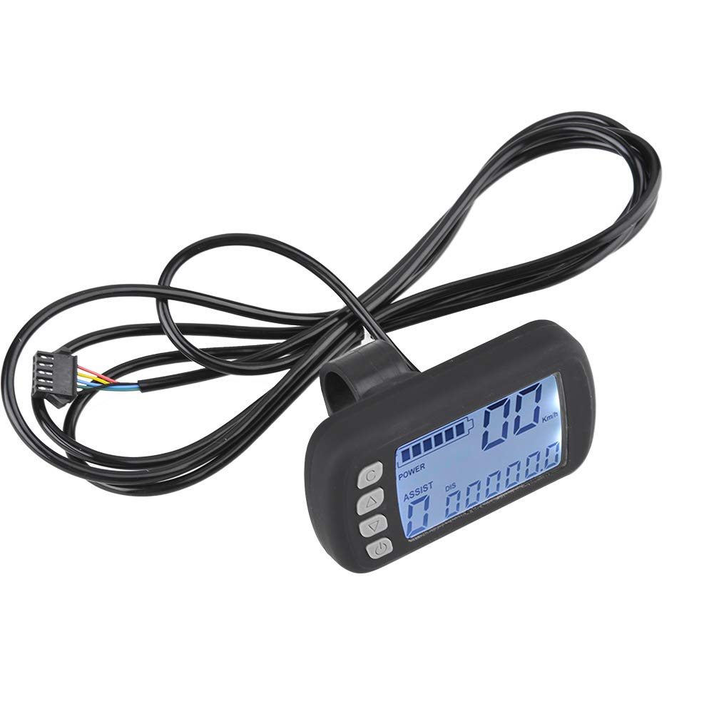 Tbest Motor Controller,24V/36V 250W/350W Brushless Motor Controller LCD Panel Kit for E Bike Electric Bike Scooter