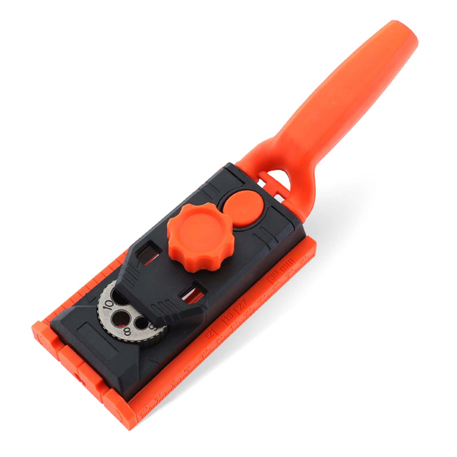 Quick Wood Dowel Jig Pocket Hole Jig Kit Handheld Drilling Doweling 6/8/10/12mm Drill Guide Woodworking Hole Puncher Hole Puncher Portable Heavy Duty