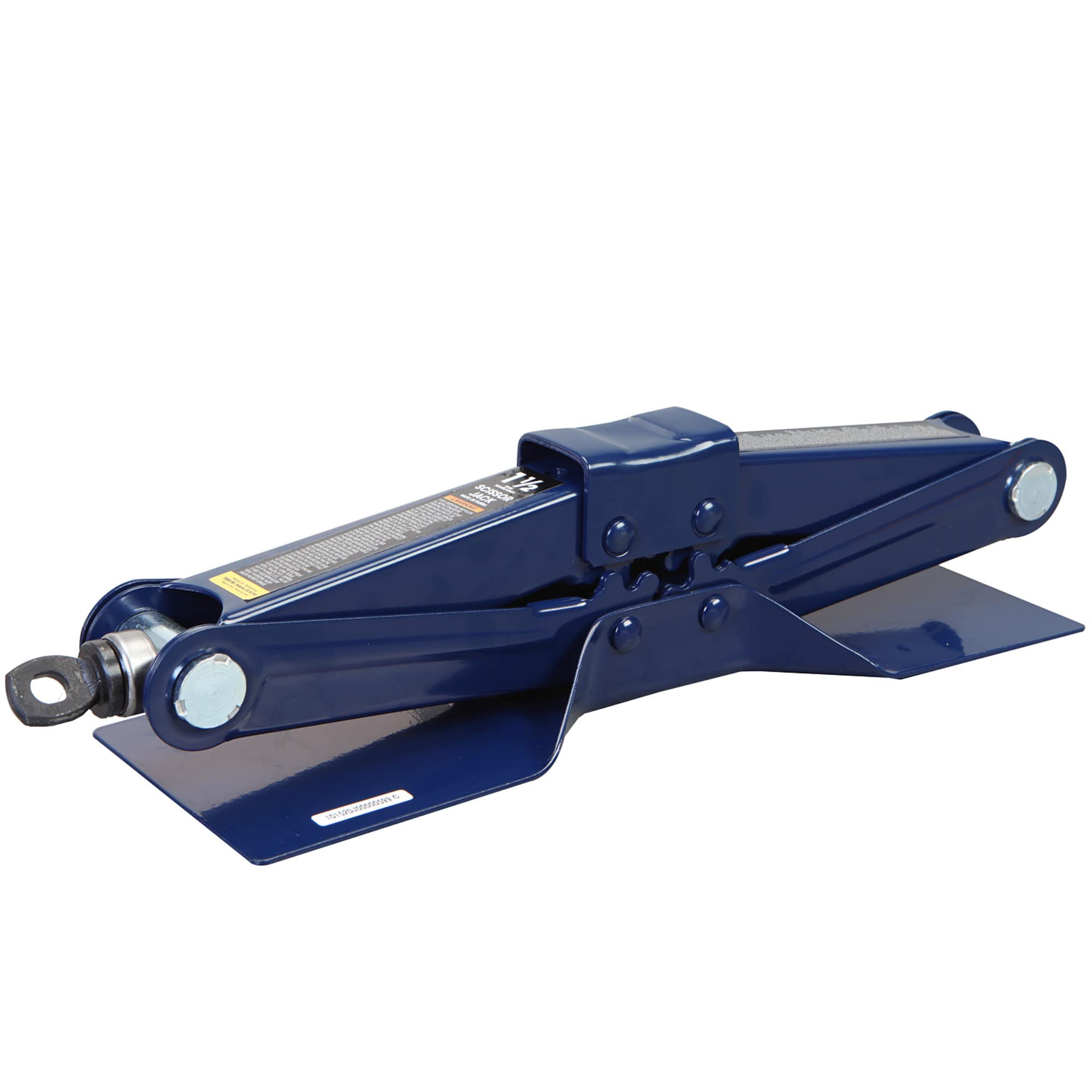 TCE AT10152U Torin Steel Scissor Lift Jack Car Kit, 1.5 Ton (3,000 lb) Capacity, Blue