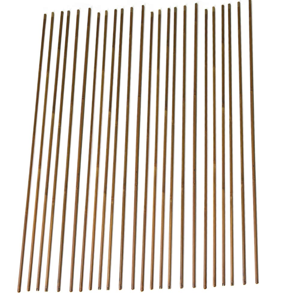 SHARROW 12pcs 32 Inch Bamboo Arrow Shafts 83cm for DIY Arrows Archery Hunting
