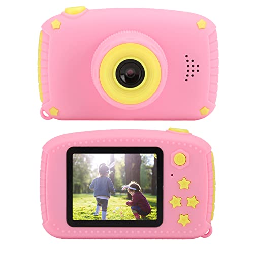 Srliya Portable Bunny Digital Camera, Portable ABS Children Digital Camera 12MP 2.0-Inch HD Color Screen Gift Toy for Child