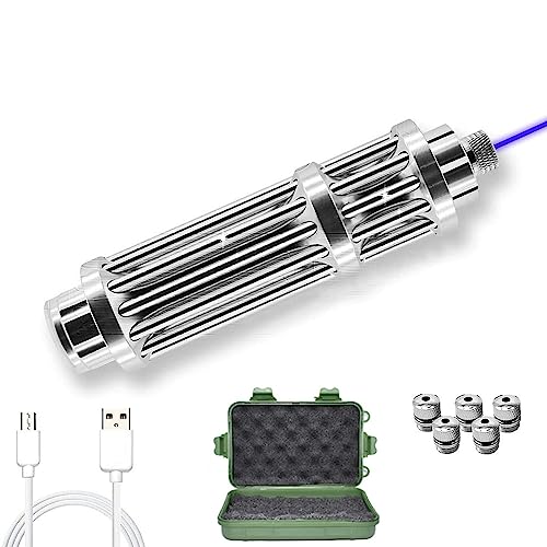 Walonatica High Brightness Rechargeable Flashlight with 5 Modes for Night time Astronomy, Outdoor Camping, Hunting and Hiking.