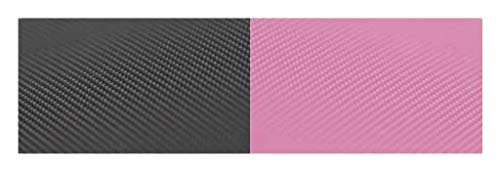 Teak Tuning Gecko Deck Grip Mix-and-Match Set - Create-Your-Own Pattern/Design - Pink & Charcoal Trick Tape for Any Size Fingerboard