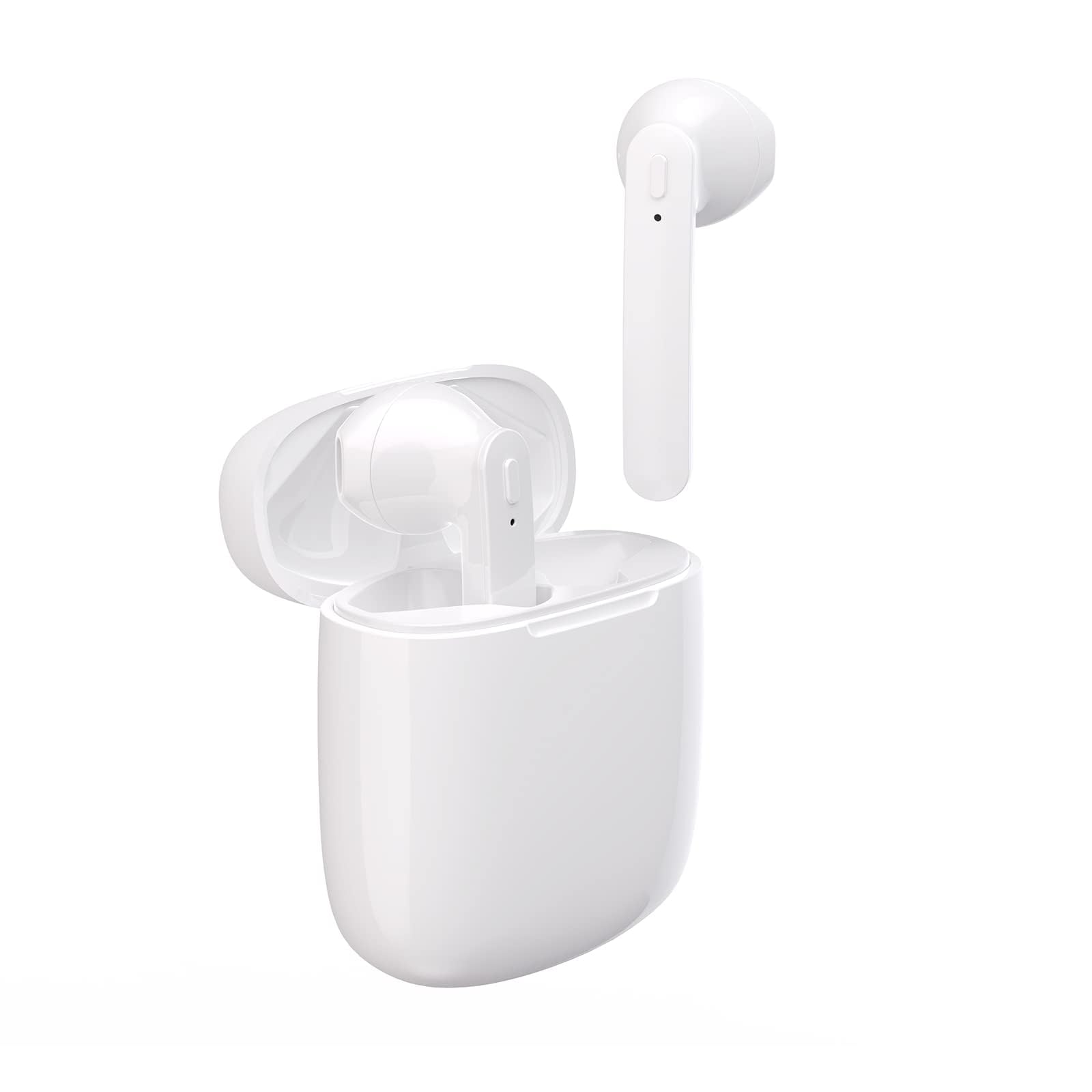 PSIER Wireless Earbuds Ear Buds Bluetooth 5.3 Earbuds Premium Sound True Wireless Earbuds with Mic IPX6 Waterproof Bluetooth