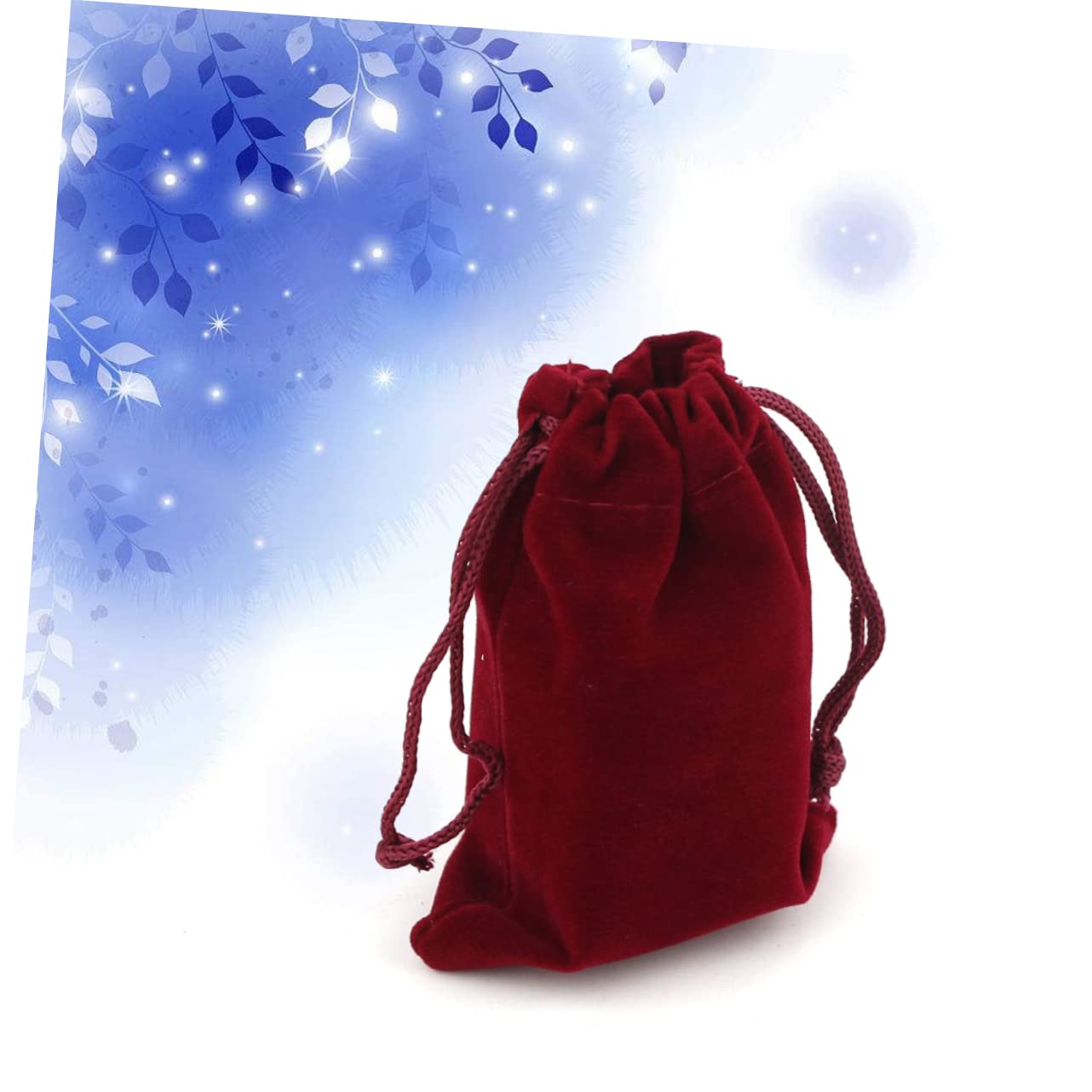 SECFOU 10pcs cookie bags for gift giving drawstring pouches gift pouches holiday bags for gifts mini drawstring