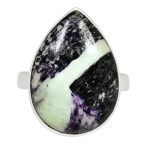 Xtremegems Kammererite - Finland 925 Sterling Silver Ring Jewelry s.9 ALLR-6208