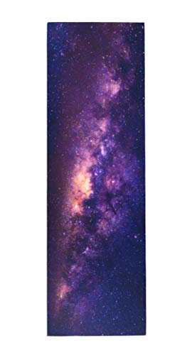 Teak Tuning Fingerboard Deck Graphic, Galaxy - Adhesive Graphics to Customize Your 35mm - 110mm Long, 35mm Wide, 0.2mm Thick - Waterproof Vinyl - Includes Mini File
